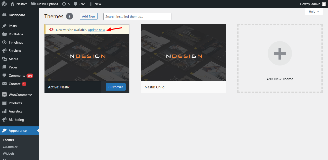 Nastik - Theme Documentation