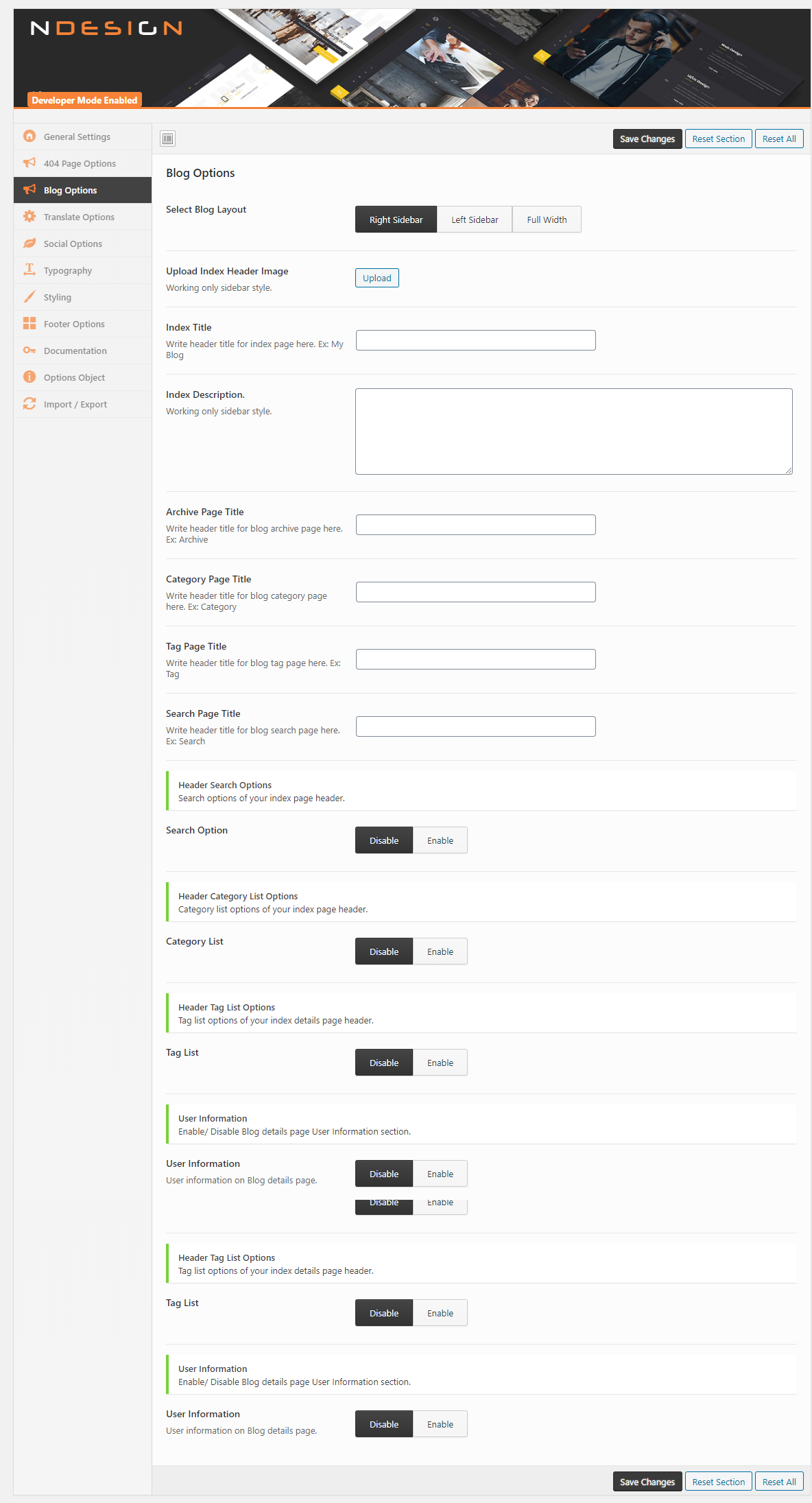 Nastik - Theme Documentation