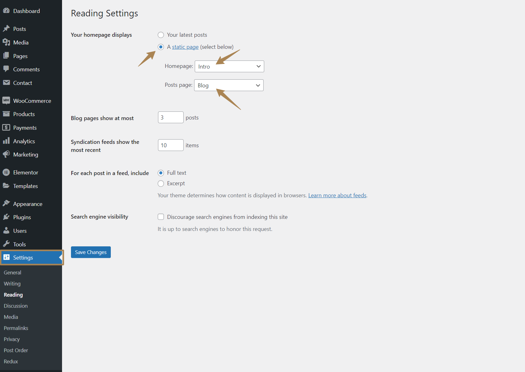 One Page/Scrolling Page Setup – Patara – Resort & Spa Hotel